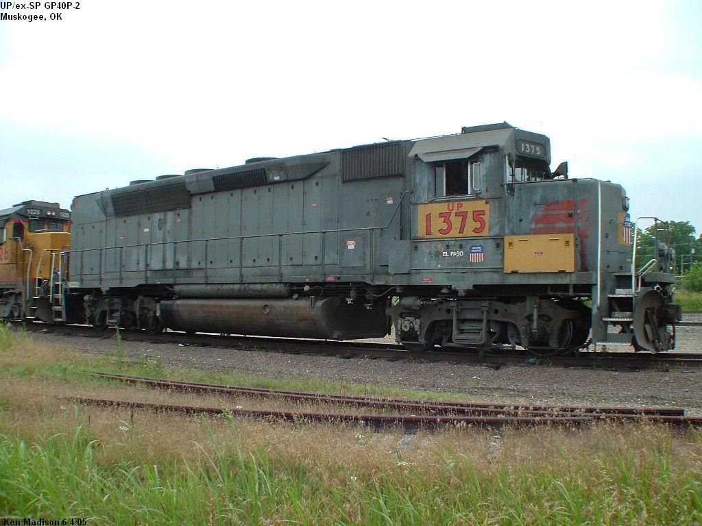 UP/ex-SP GP40P-2